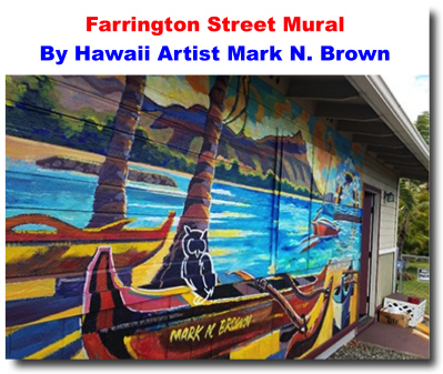 Hawaiian Mural Artists Projects - Hawaii Artist Mark N Brown Hawaiian ...