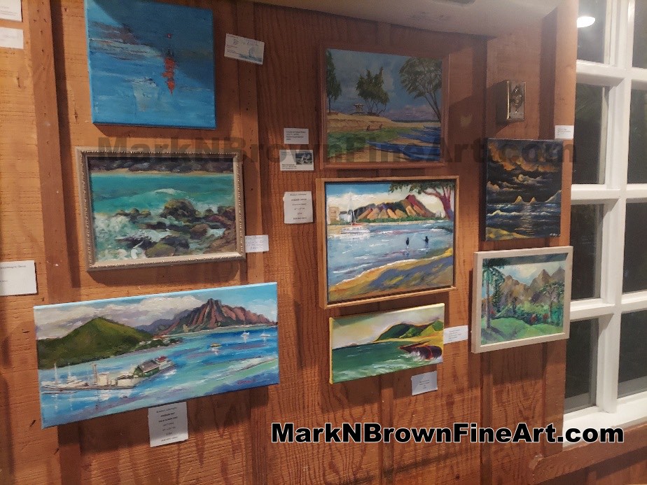 Mark N. Brown Group Exhibit From Mark N. Brown Plein Air Art Class ...